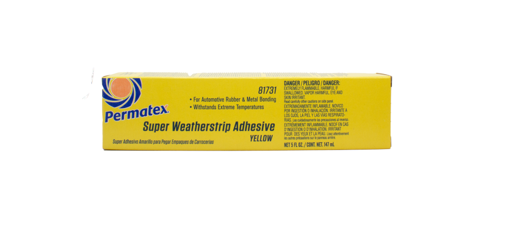 3M 08011 WEATHERSTRIP ADHESIVE BLACK