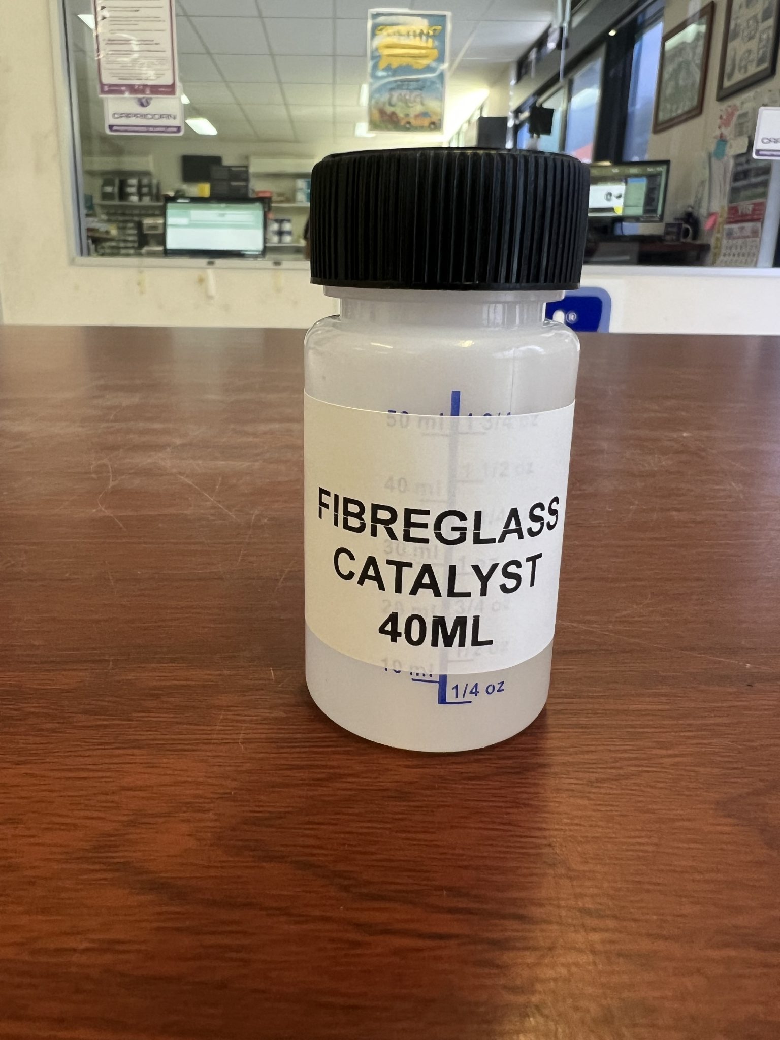 FIBREGLASS CATALYST 120ML